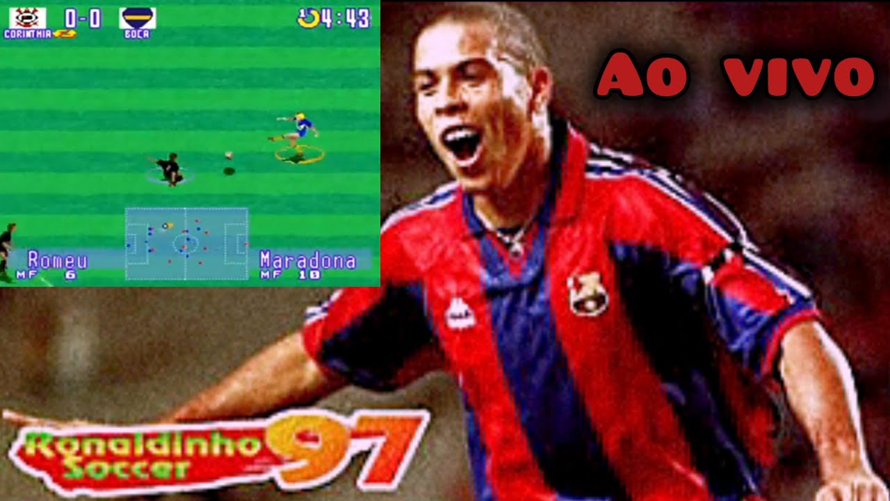 Ronaldinho Soccer 97 [Snes] - Buscando o Título com o Corinthians, será ...