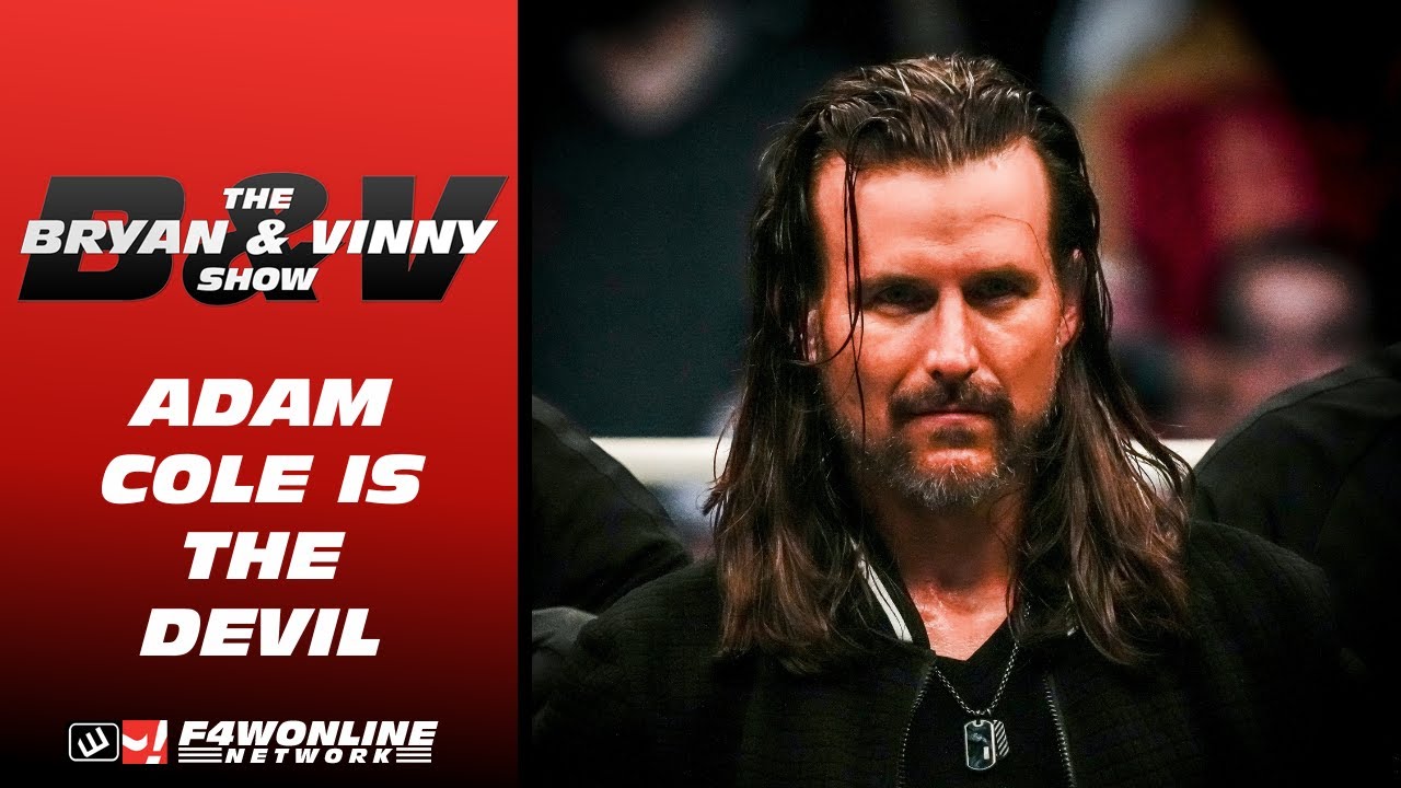 Adam Cole is the devil at AEW Worlds End | Bryan & Vinny Show - YouTube