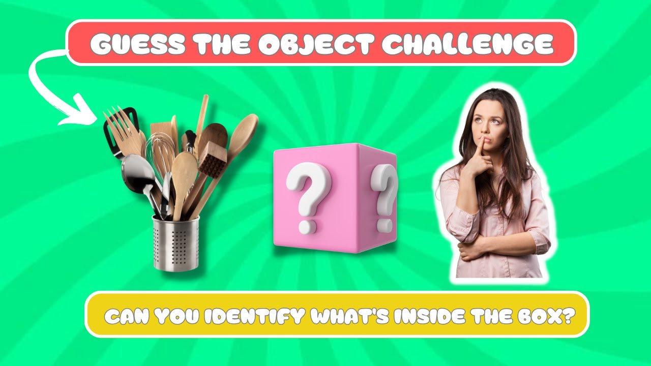 Guess the Object Challenge | Can You Identify these 20 Mystery Items in ...