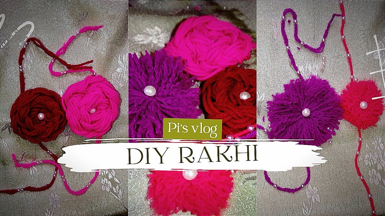 Handmade Rakhi | How To Make Rakhi |Woolen Rakhi | DIY Rakhi | - YouTube