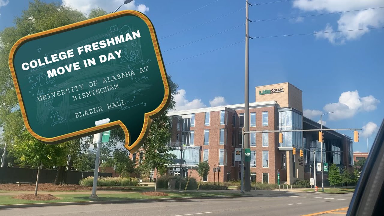 2021 College Move In Vlog | UAB Blazer Hall - YouTube