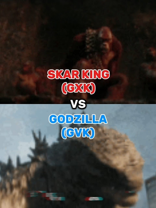 Skar King (GXK) vs Godzilla (GVK) - YouTube