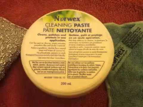 Norwex Cleaning Paste - Tile Grout - YouTube