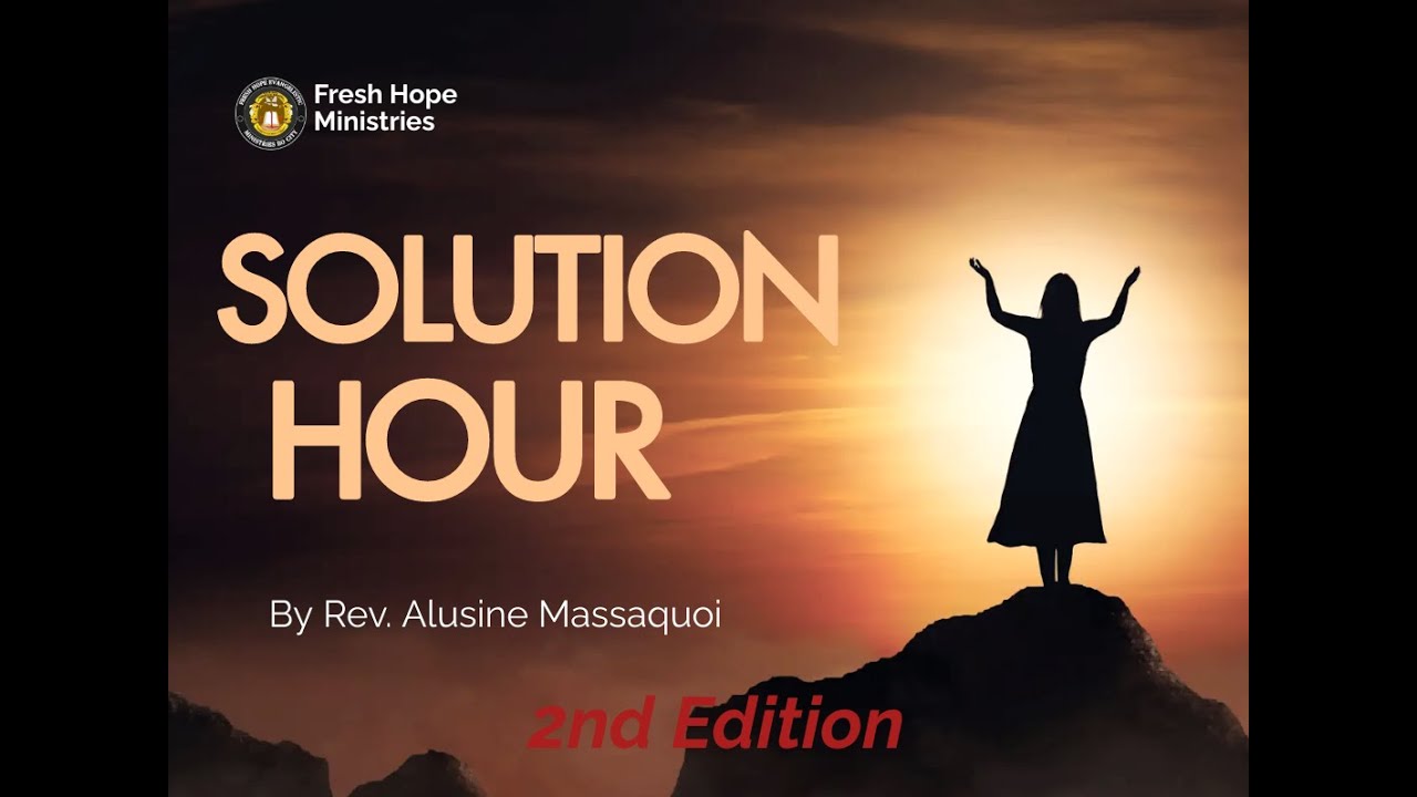 Solution Hour By Pa. Massaquoi. - YouTube