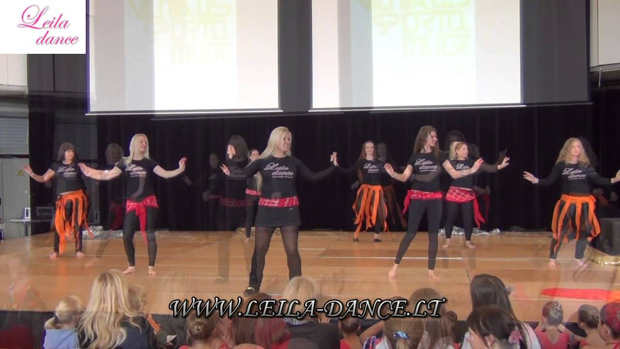 "Leila Dance" Vilniaus sporto mugė 2013, Litexpo rūmai - YouTube