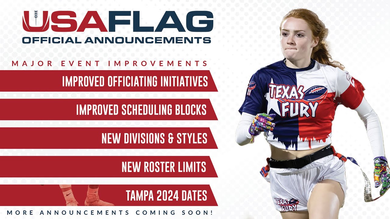 USA Flag Announcements - Officiating, Schedule Changes, New Divisions ...