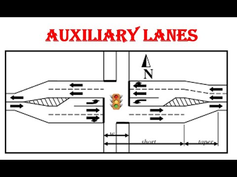 Auxiliary Lanes at highway junctions - YouTube