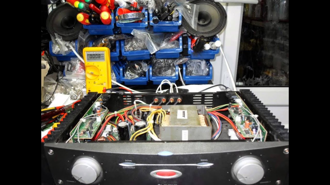 Alesis RA150 Amplifier Repair - YouTube