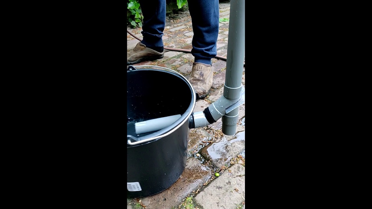 Rainwater Router Proof of Concept - YouTube