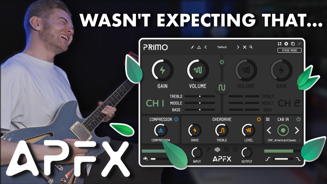 Ultimate Guitar Plugin for Newbies! | Primo By APFX Review & Demo! | VLOG | - YouTube