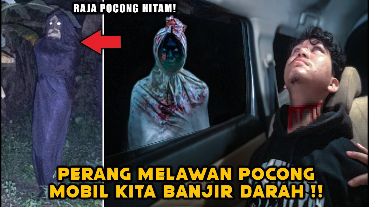 TUMPAH D4RAH PERANG MELAWAN POCONG HITAM! K0RBAN BERJATUHAN!! Part 14 ...