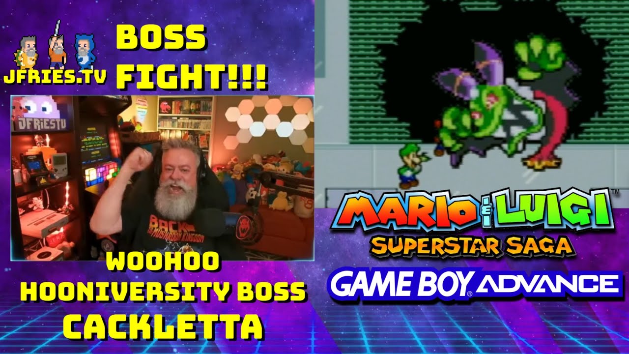 Highlight: Mario & Luigi: Superstar Saga - Woohoo Hooniversity Boss ...