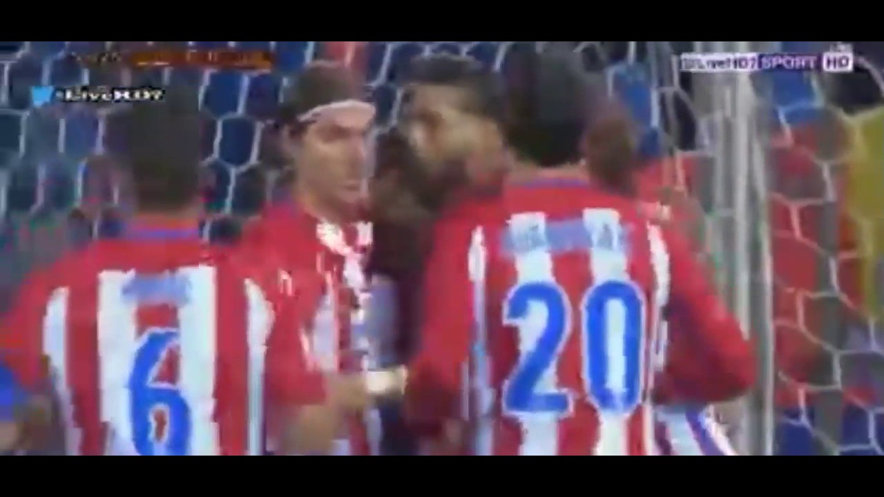 Angel corea score the second goal for atletico - YouTube