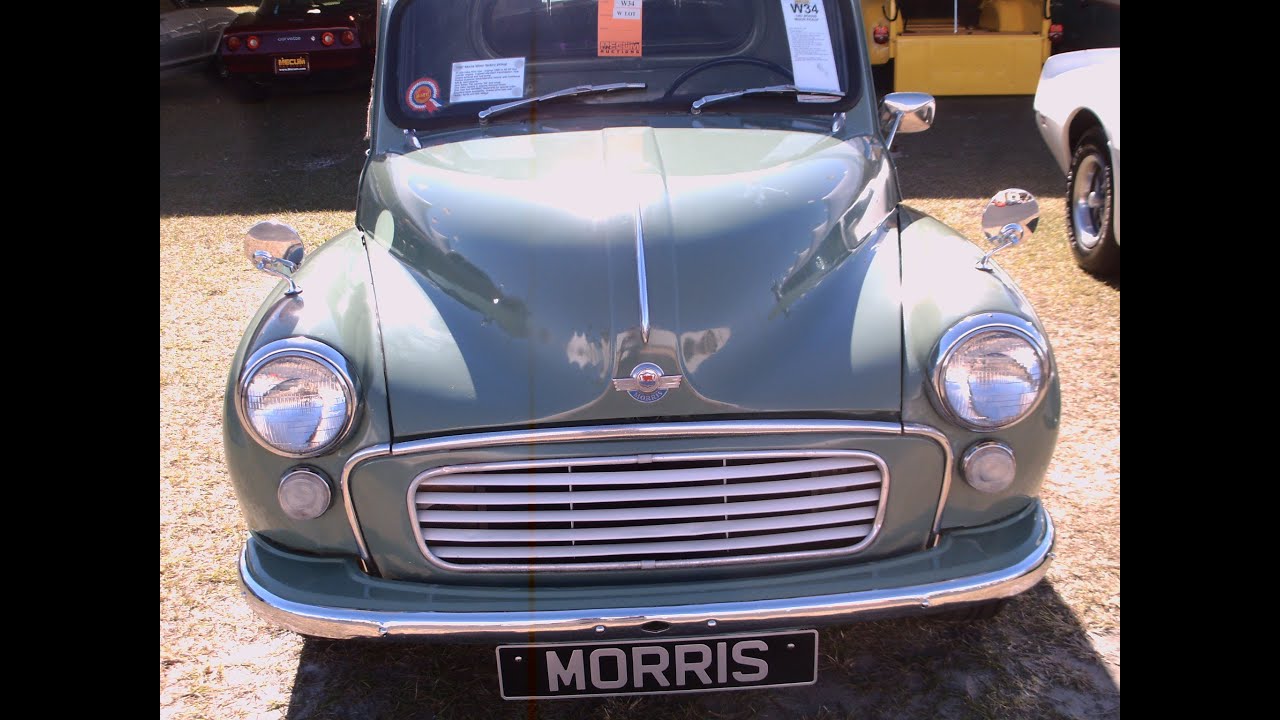 1967 Morris Minor Factory Pickup Grn KissimmeeAuction012014 - YouTube