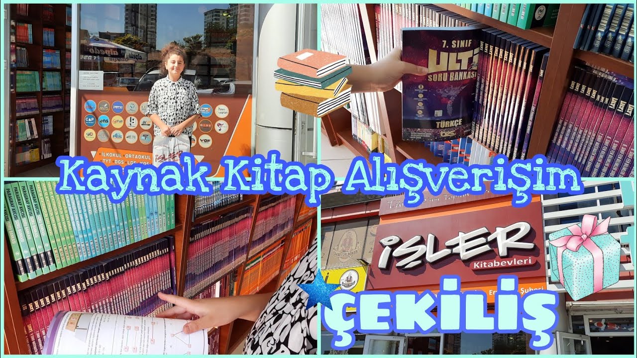 İşler Kitabevi Kaynak Kitap Alışverişim + ÇEKİLİŞ (Bitti) | Açıklamalar ...