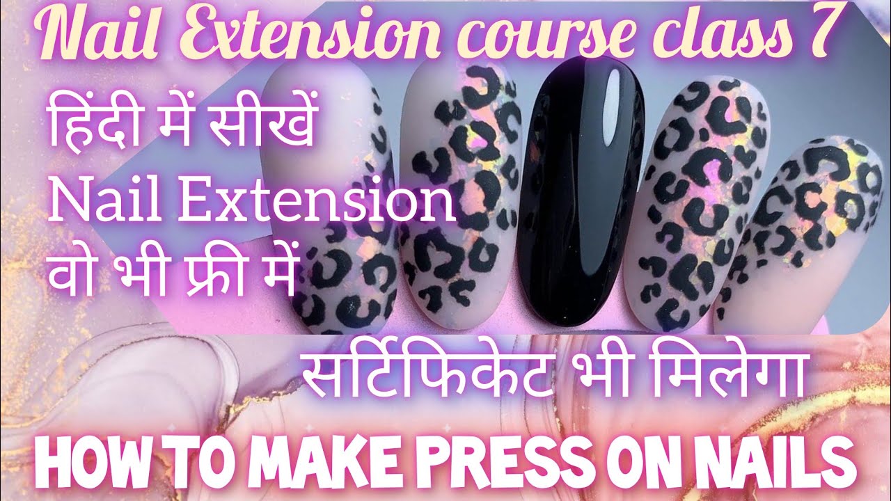 Nail Extension Course Class7-Press on Nails,Detailed info about ...