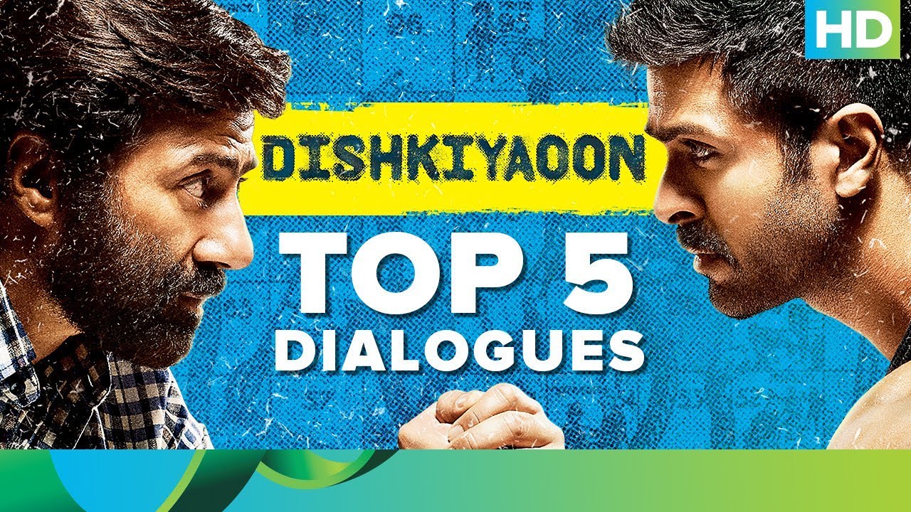 Dishkiyaoon | Top 5 Dialogues | Harman Baweja | Sunny Deol - YouTube