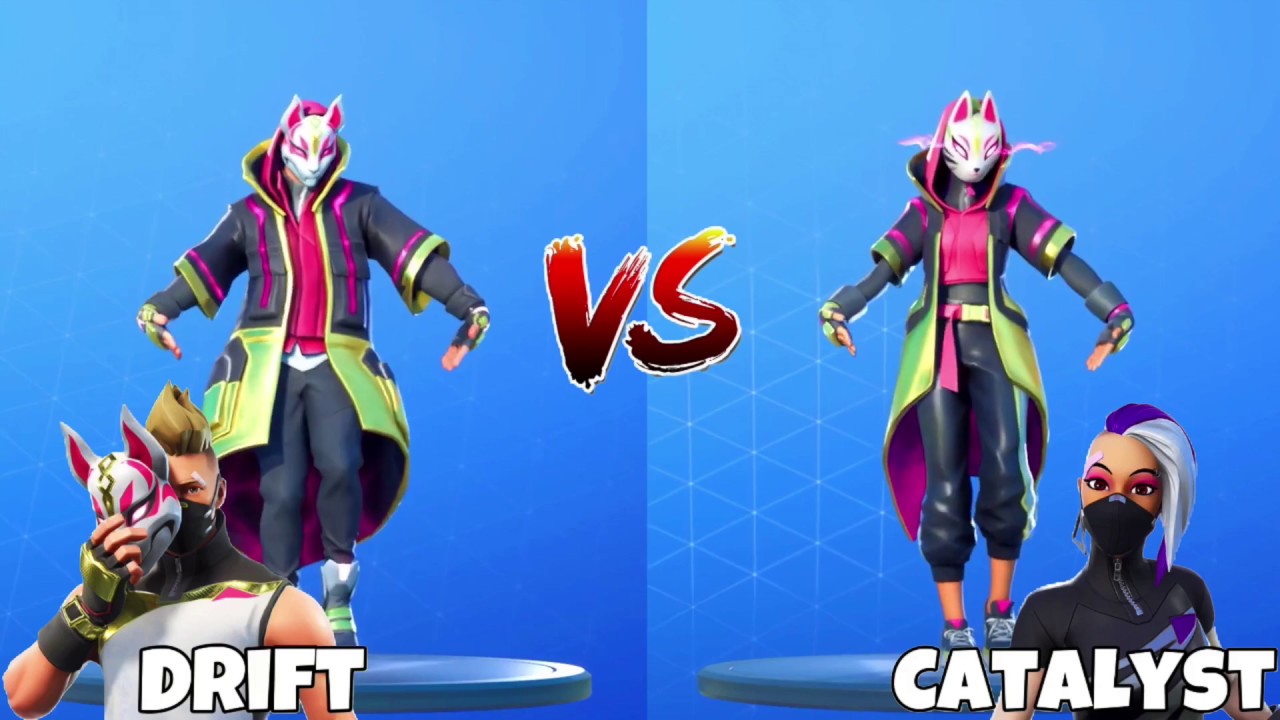Drift Vs Catalyst (Dance Battle) Fortnite [Og Vs Remake] #2 - YouTube