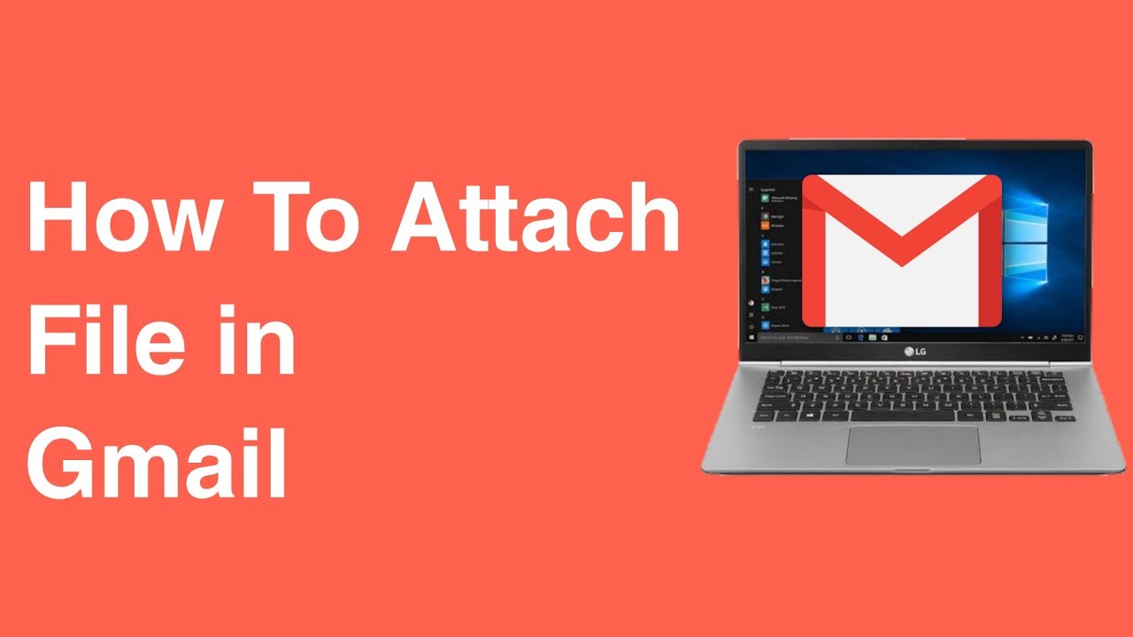 How to Attach File in Gmail - YouTube