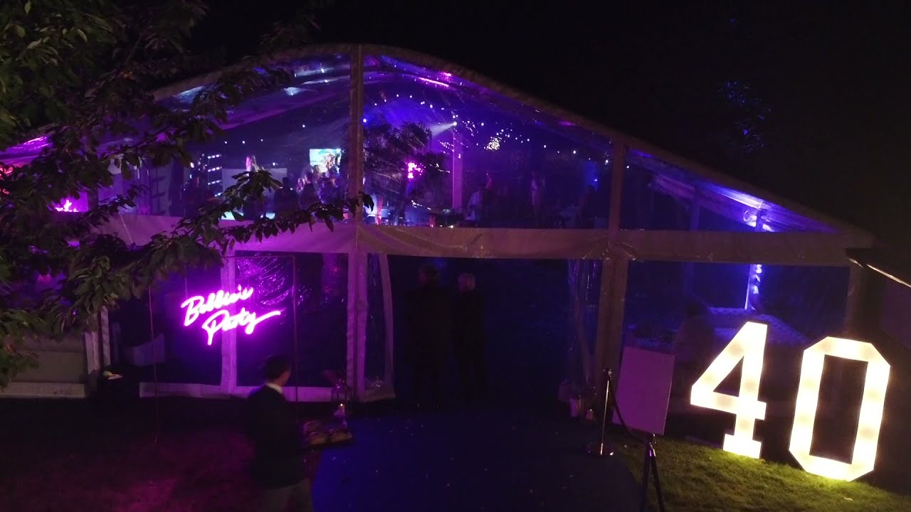 Marquee Setup Start To Finish - YouTube