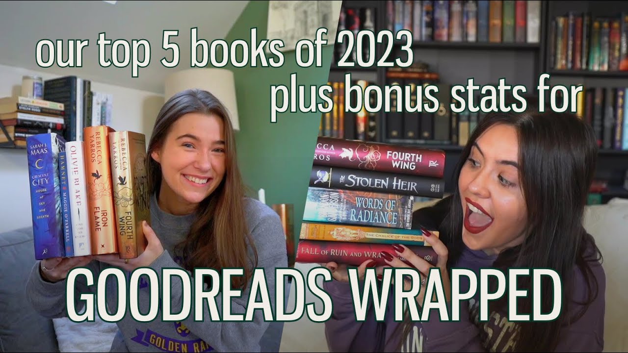 our goodreads wrapped // top 5 books of 2023 - YouTube