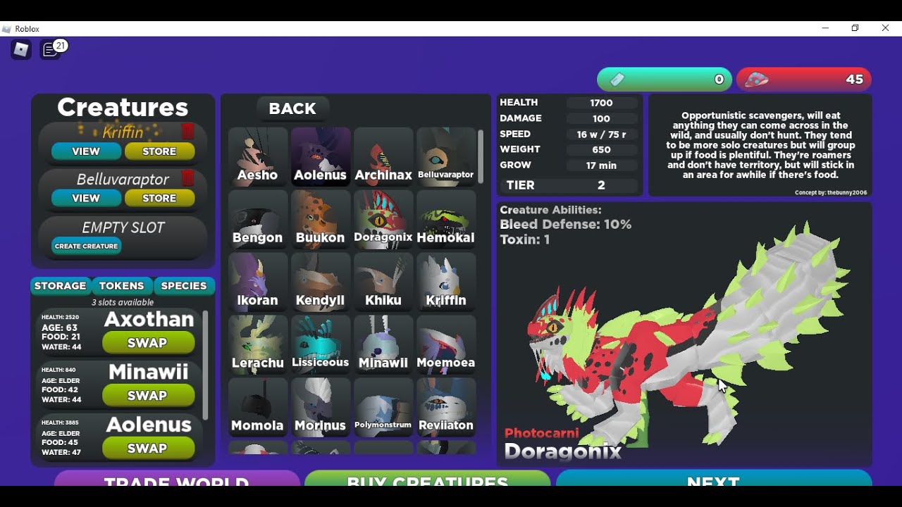 Creatures Of Sonaria-The Doragonix - YouTube