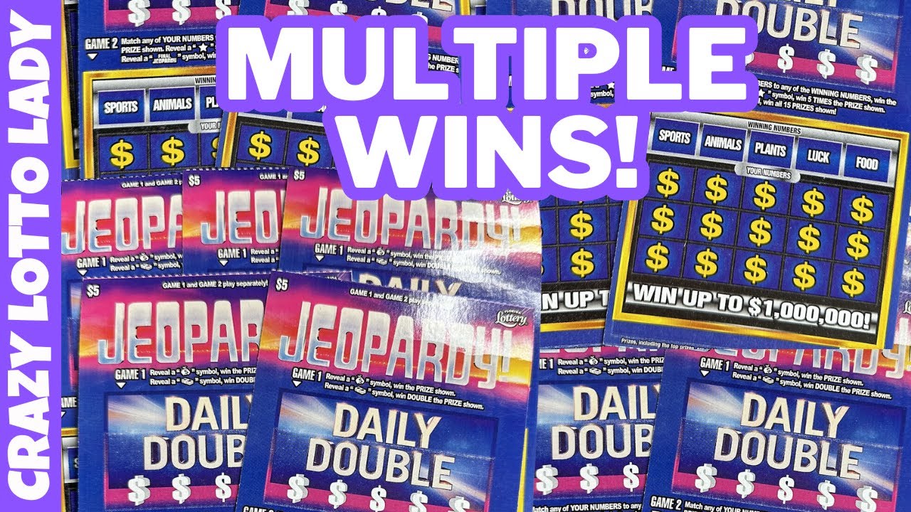 Woo Hoo! Multiple Wins! $5 Jeopardy | Scratching Lottery Tickets ...