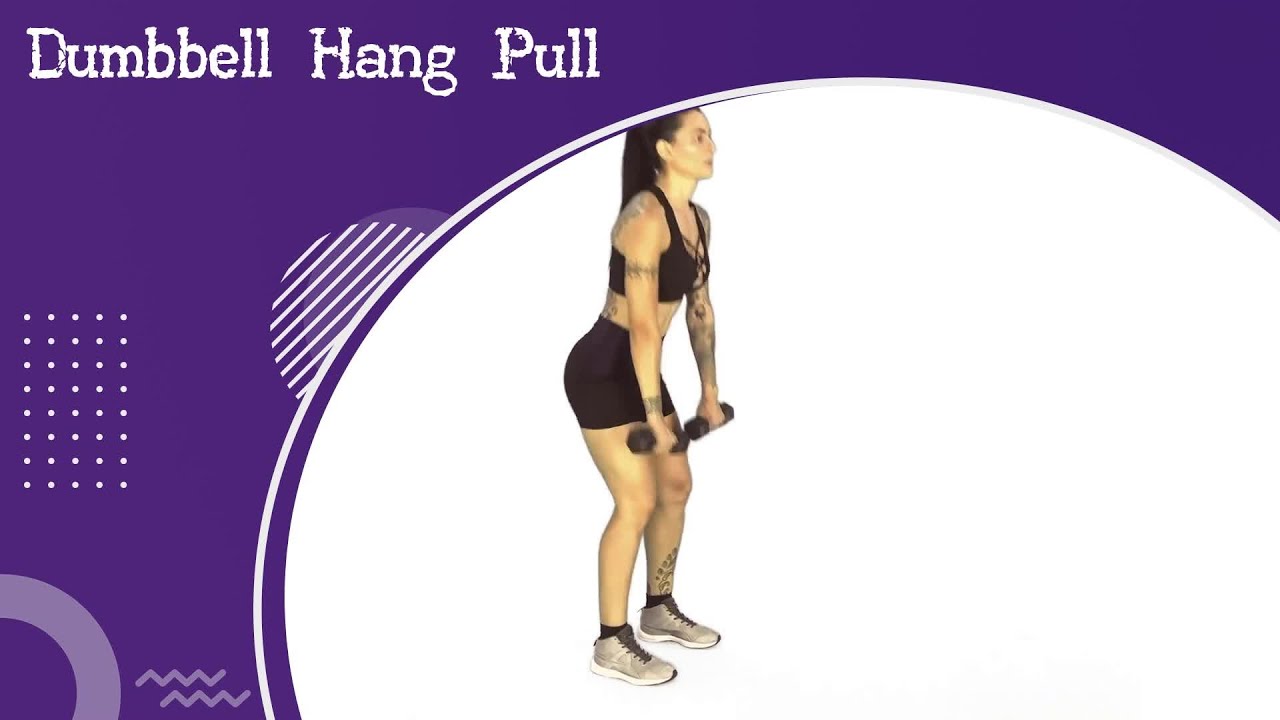 Dumbbell Hang Pull - YouTube