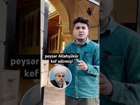 Şeyx Allahşükür milyonları belə qazanır! Nəzir qutularına pul atmayın!