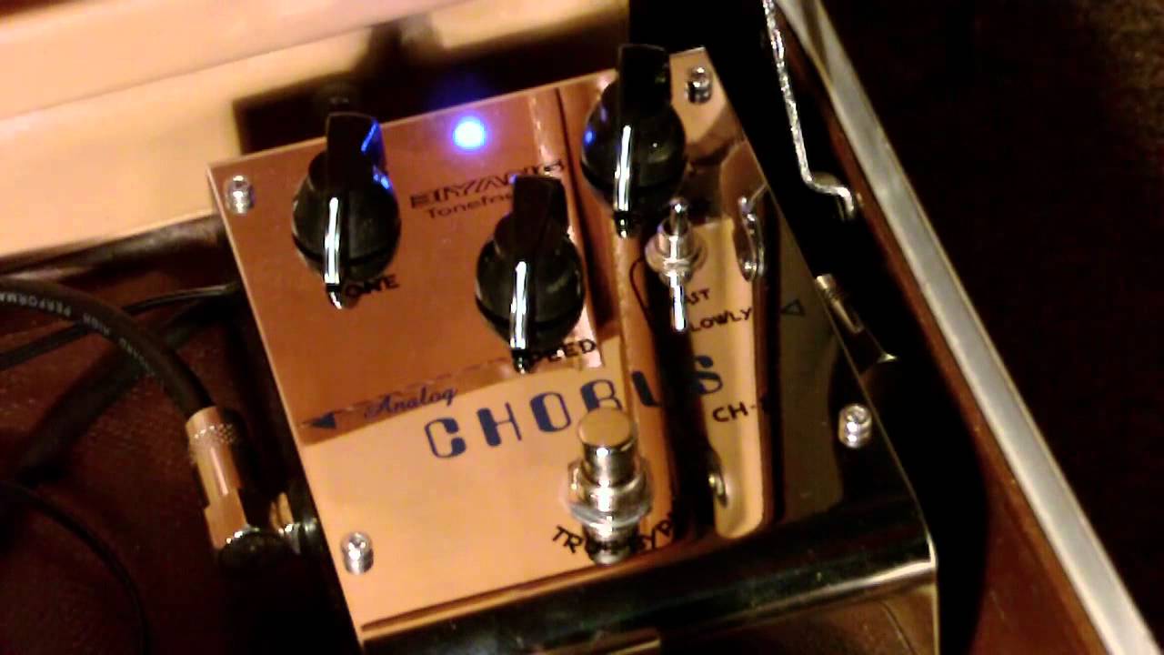 Biyang CH-8 Analog Chorus test - YouTube