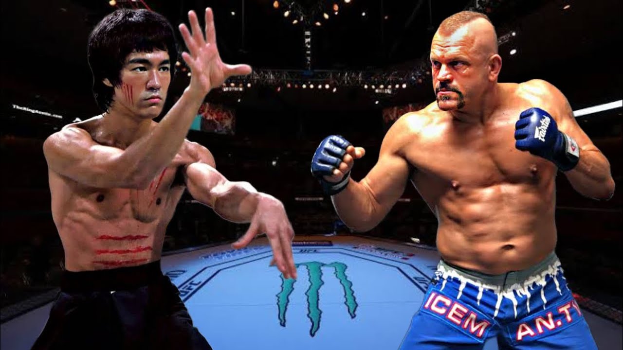 BRUCE LEE VS CHUCK LIDDELL 😱🔥*LEGENDARY* (EA SPORTS UFC 4) UFC ...