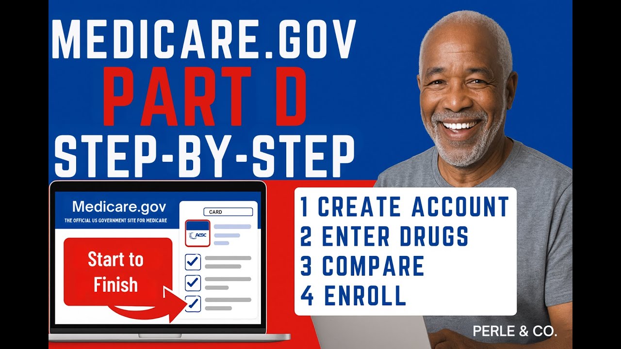 2025 Medicare Part D: Enroll on Medicare.gov (Step-by-Step) - YouTube