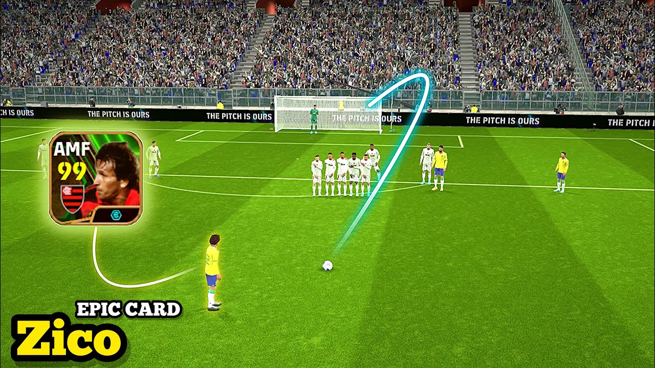 Zico Free Epic Card Review in eFootball 2024 Mobile - Is This Card a ...