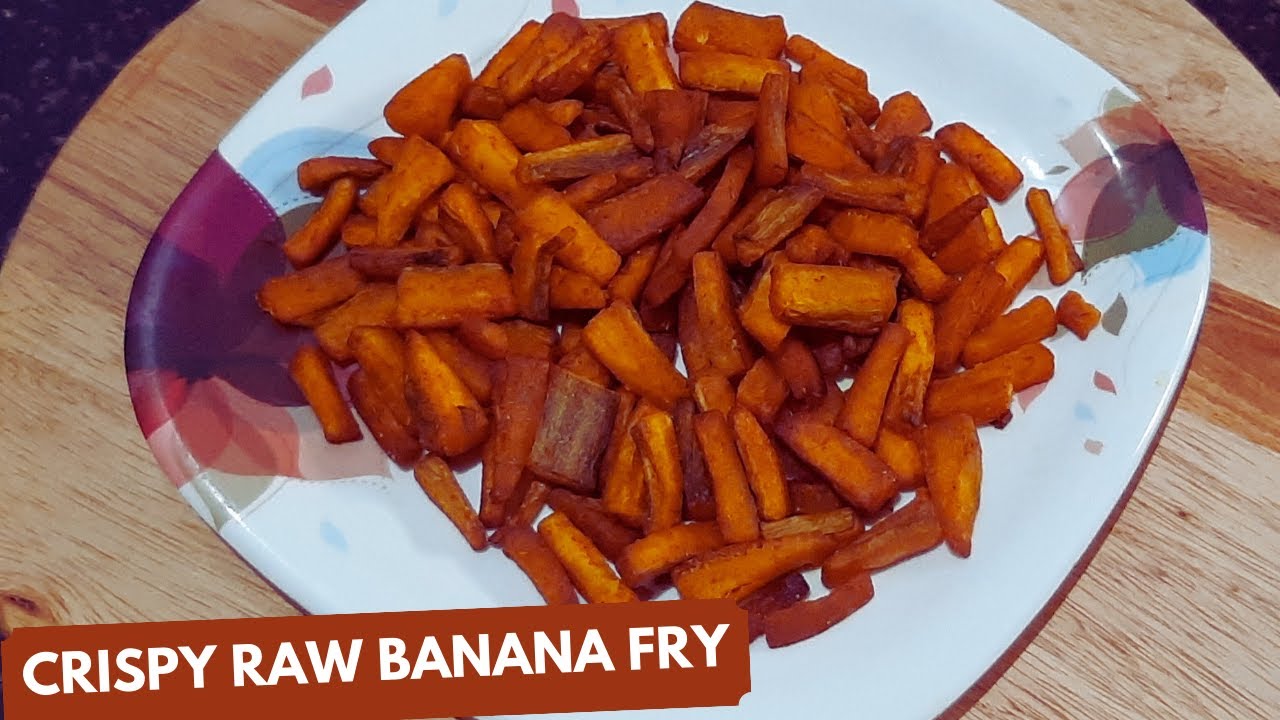 Simple and Crispy Raw Banana Fry|ഏത്തക്ക മെഴുക്കുപുരട്ടി |How to make ...