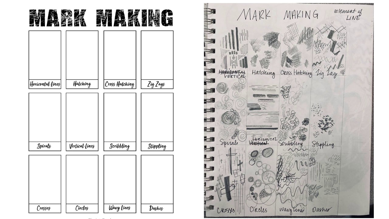 mark making - YouTube