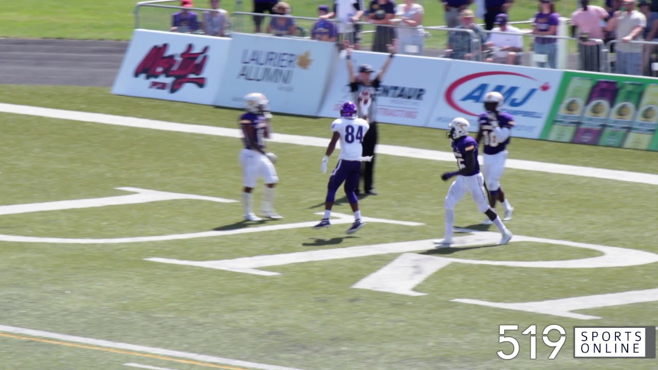 OUA Football - Western Mustangs vs Laurier Golden Hawks - YouTube