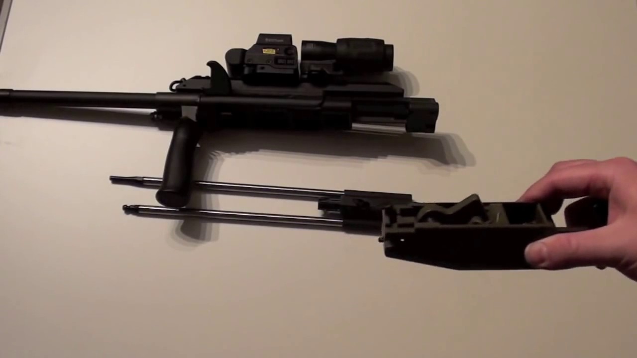 Steyr AUG Z A3 223rem disassembly reassembly function shooting - YouTube