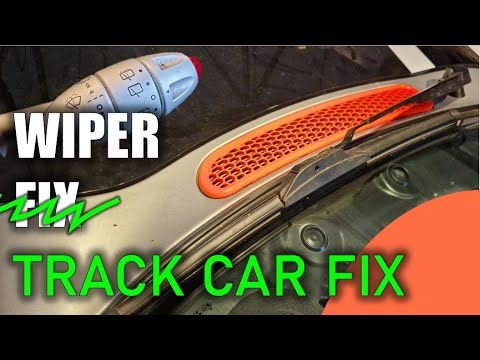 Windscreen Wipers Fix on the R53 Mini Cooper S Track Car - YouTube