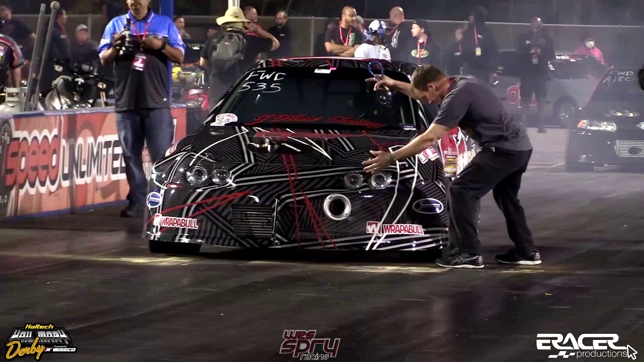 Wes Spry joins the 7 second club - 7.99 @ 190mph | Hailmary Derby 2020 ...