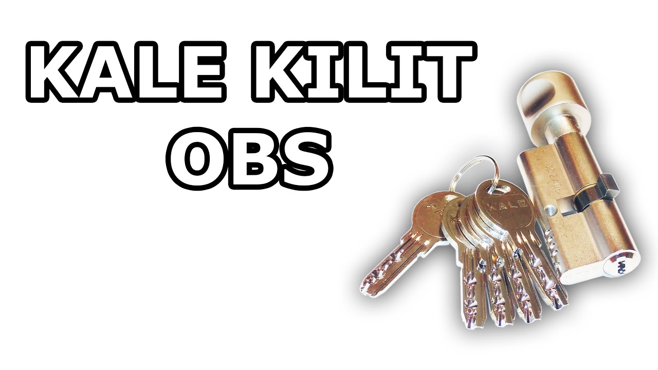Цилиндр Kale Kilit серии obs - YouTube