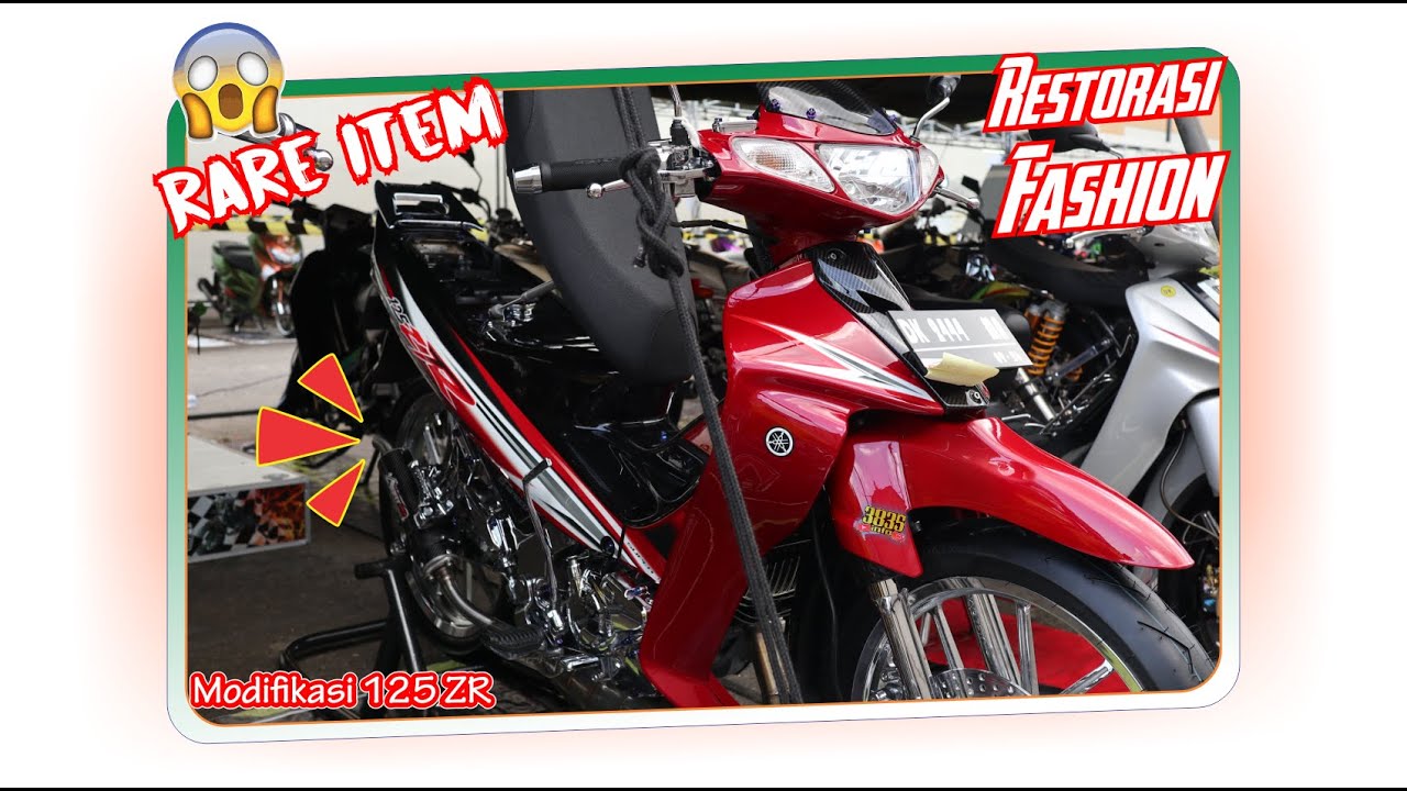 JUMPA MODIFIKASI YAMAHA 125ZR KEREN MERAH | 3835info - YouTube