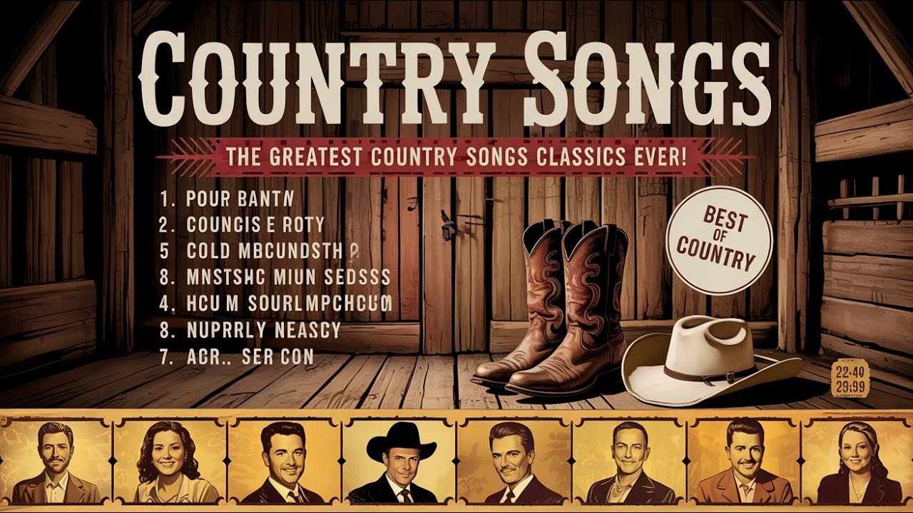 Greatest Country Songs Ever – The Ultimate Vintage Playlist - YouTube