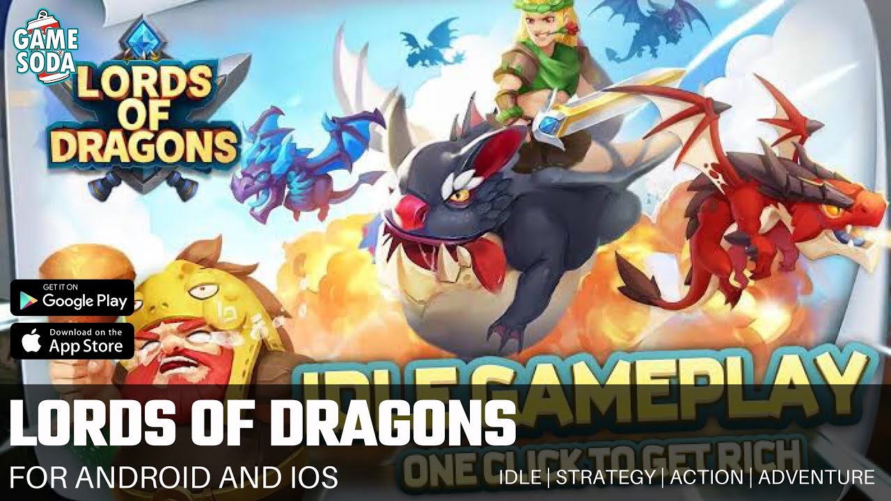 Lords of Dragons | Gameplay for Android and iOS | Idle Action Rpg ...