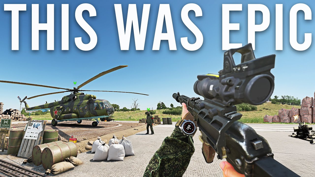 We built an EPIC Base in Arma Reforger... - YouTube