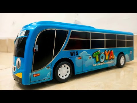 UNBOXING DAN REVIEW BUS TOYA - YouTube