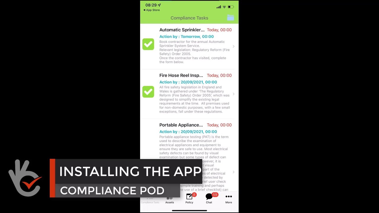 Installing the Compliance Pod app - Compliance Pod - YouTube