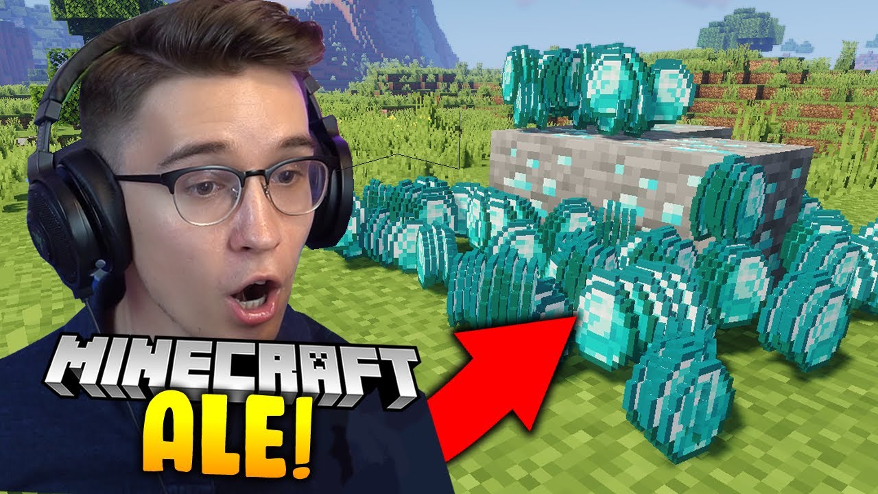 MINECRAFT, ale jest MOCNO ZEPSUTY.. | Sheo - YouTube