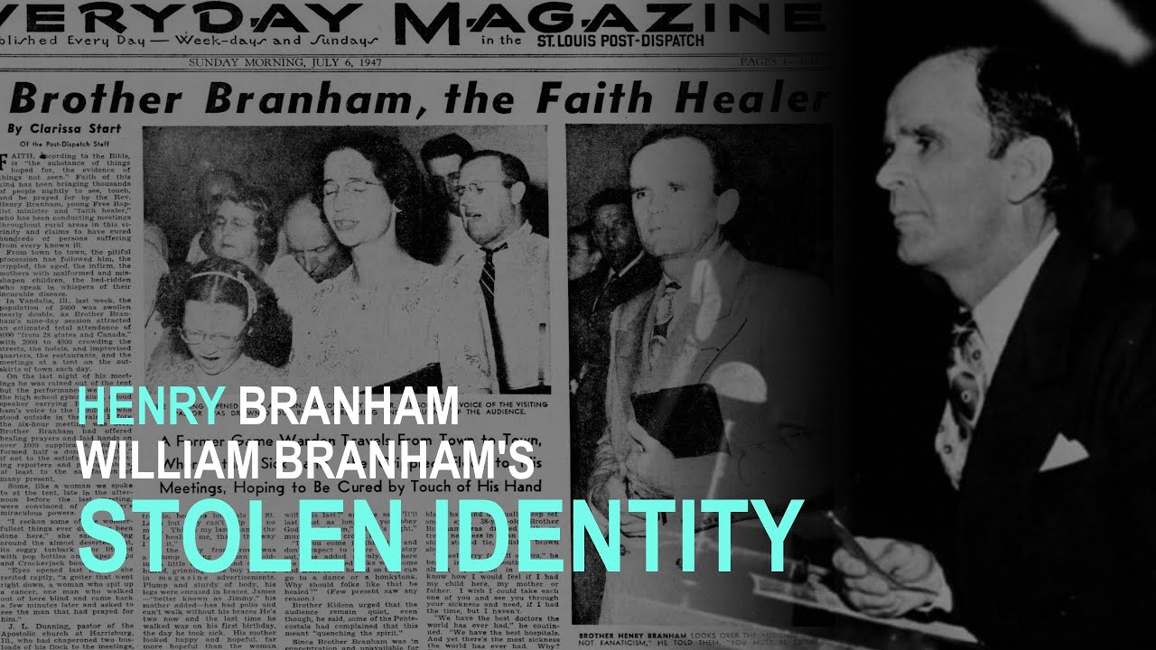 Change of Identity: Henry Branham - YouTube