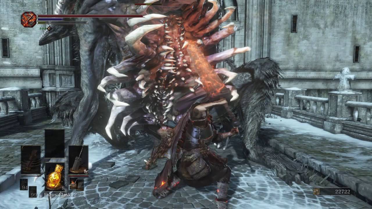 5 shot sulyvahn beast with Guts build. - YouTube