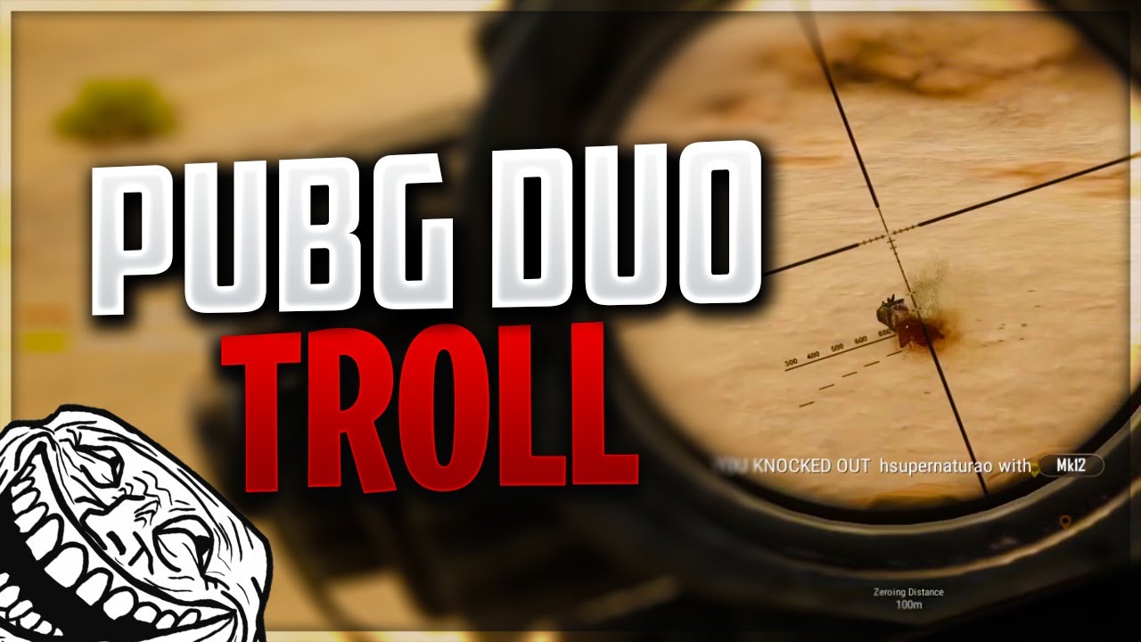 PUBG DUO TROLL cu Pulix TURBATUL! - YouTube